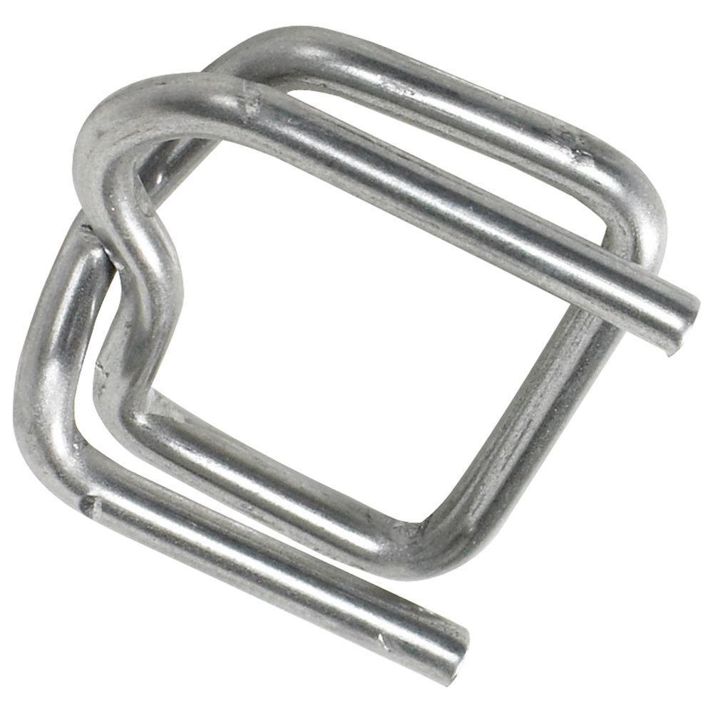 1/2" Heavy-Duty Wire Poly Strapping Buckles - 1000 Per Case | Binding101