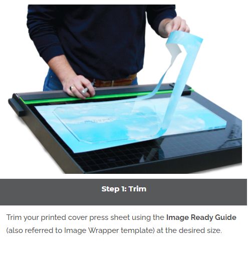 8.5" x 11" Portrait Fastback Image Ready Hardcovers | Binding101