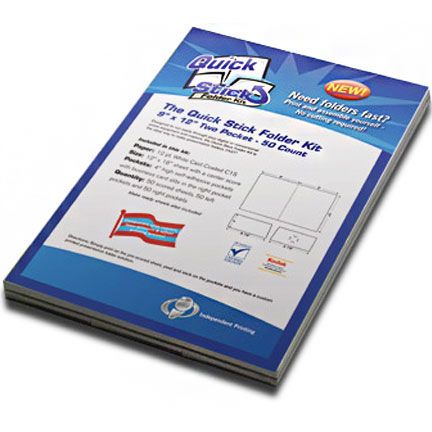 Buy Quick Stick Folders + DIY Custom Pocket Folders Online | Binding101