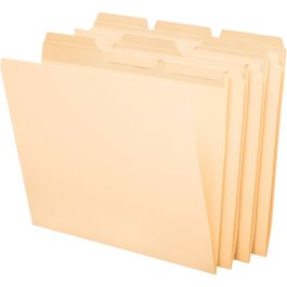 Pendaflex Ready-Tab™ Manila Reinforced File Folders [with 1/3-Cut Tabs ...