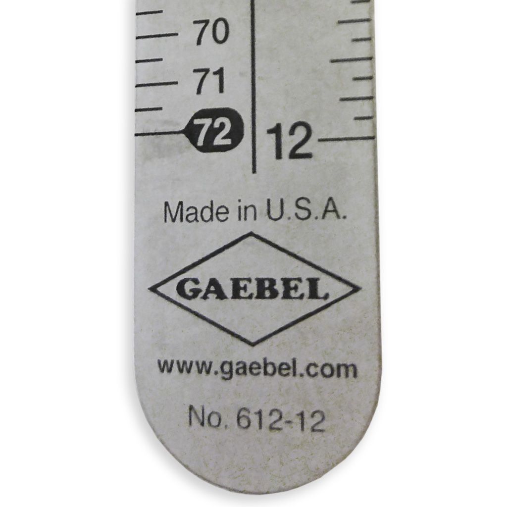 Buy Style 612 12" Gaebel Line Gauges + 12" Gaebel Stainless Steel ...
