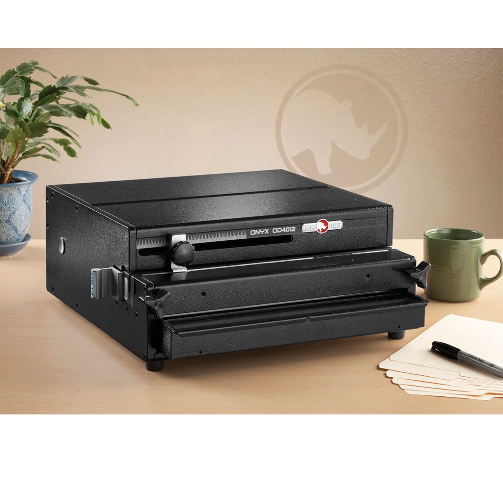 Rhin-O-Tuff ONYX OD4012 Interchangeable Electric Binding Punch-GRP ...