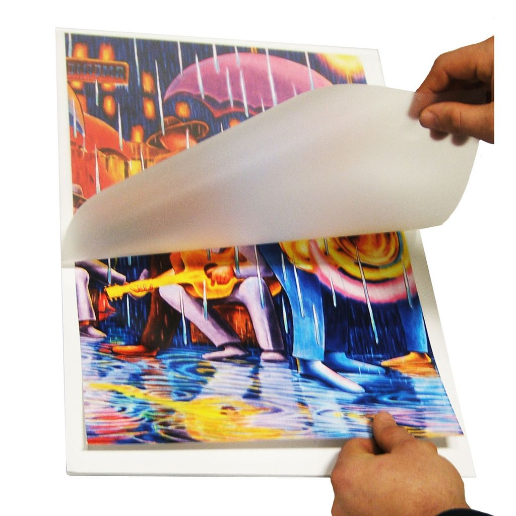 25pk Paperboard Gloss Pouch Boards with Thermal Adhesive - Mount ...