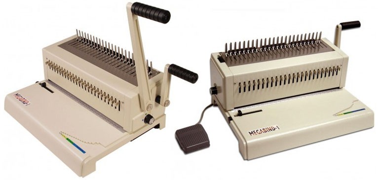 Comparing the Megabind-M & Megabind-1E Plastic Comb Binding Machines | Binding101
