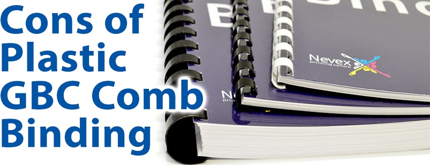 What are the Cons of Plastic GBC Comb Binding? | Binding101.com ... What are the Cons of Plastic GBC Comb Binding? | Binding101.com ...
