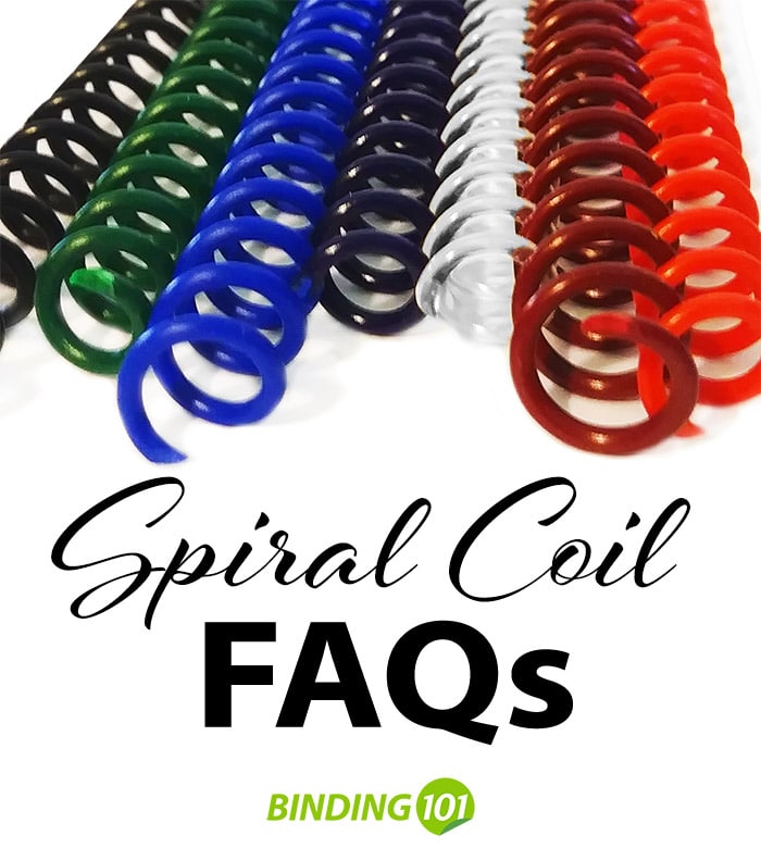 Spiral Coil Binding FAQs - Binding101 | Binding101