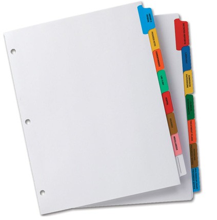 Make an Impact with Custom Index Tab Dividers | Binding101