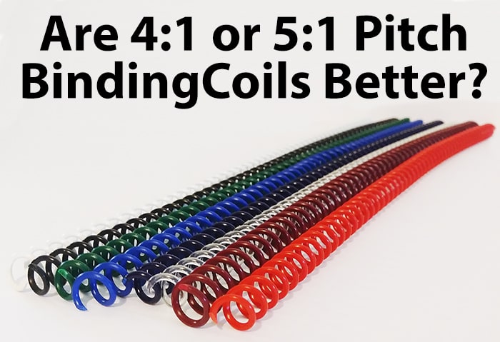 Are 4:1 or 5:1 Pitch Binding Coils Better? | Binding101